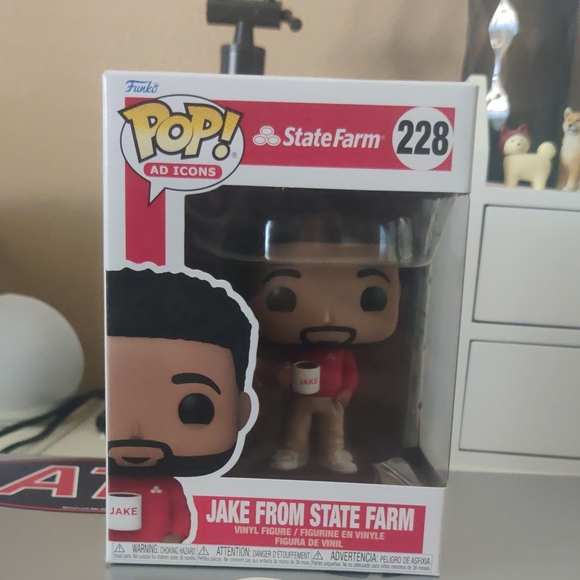 Funko | Games | Funko Pop Ad Icons Jake From State Farm Figure | Poshmark